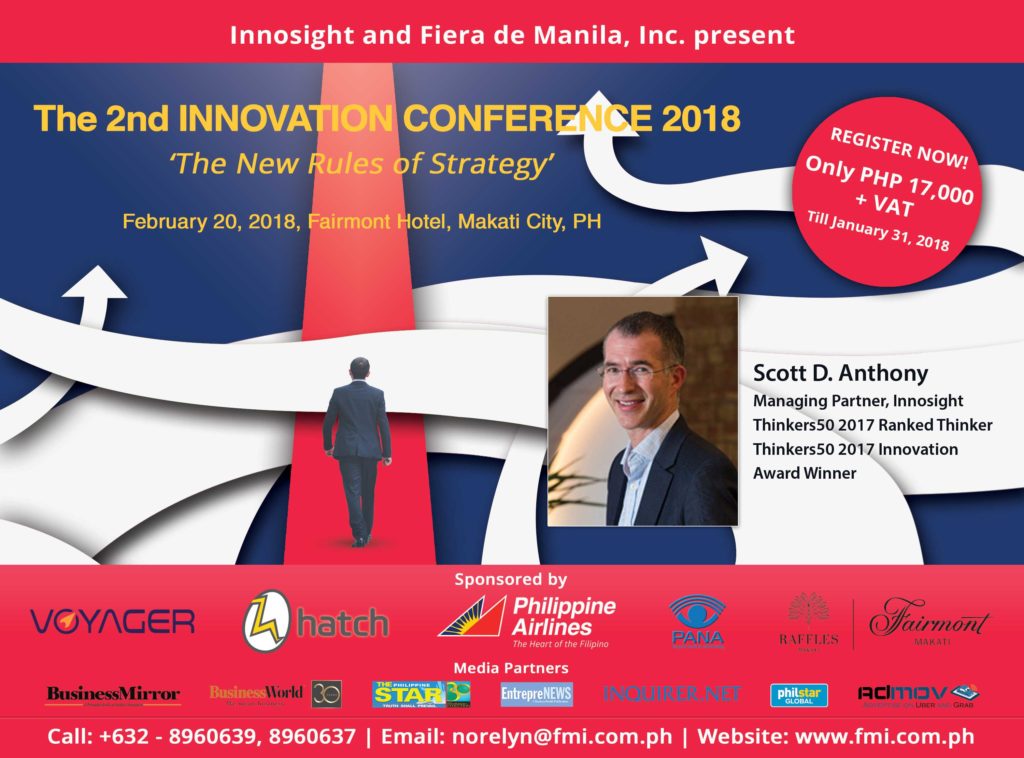 Learn the "New Rules of Strategy" with the world’s best innovation guru, Scott D. Anthony ...