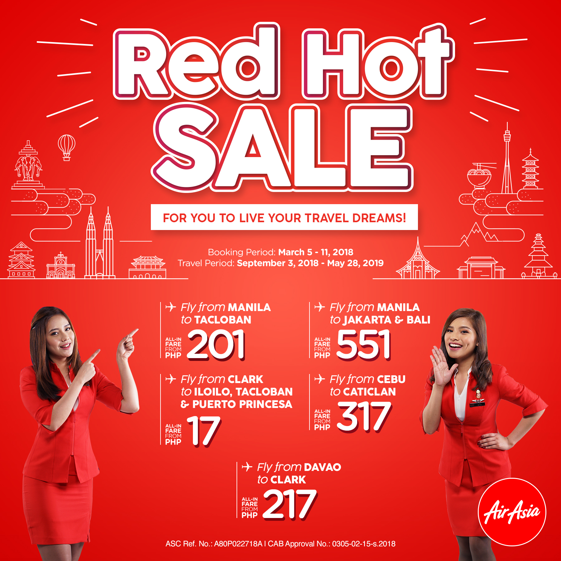 Philippines AirAsia’s summer Red Hot Sale is on | Inquirer Business