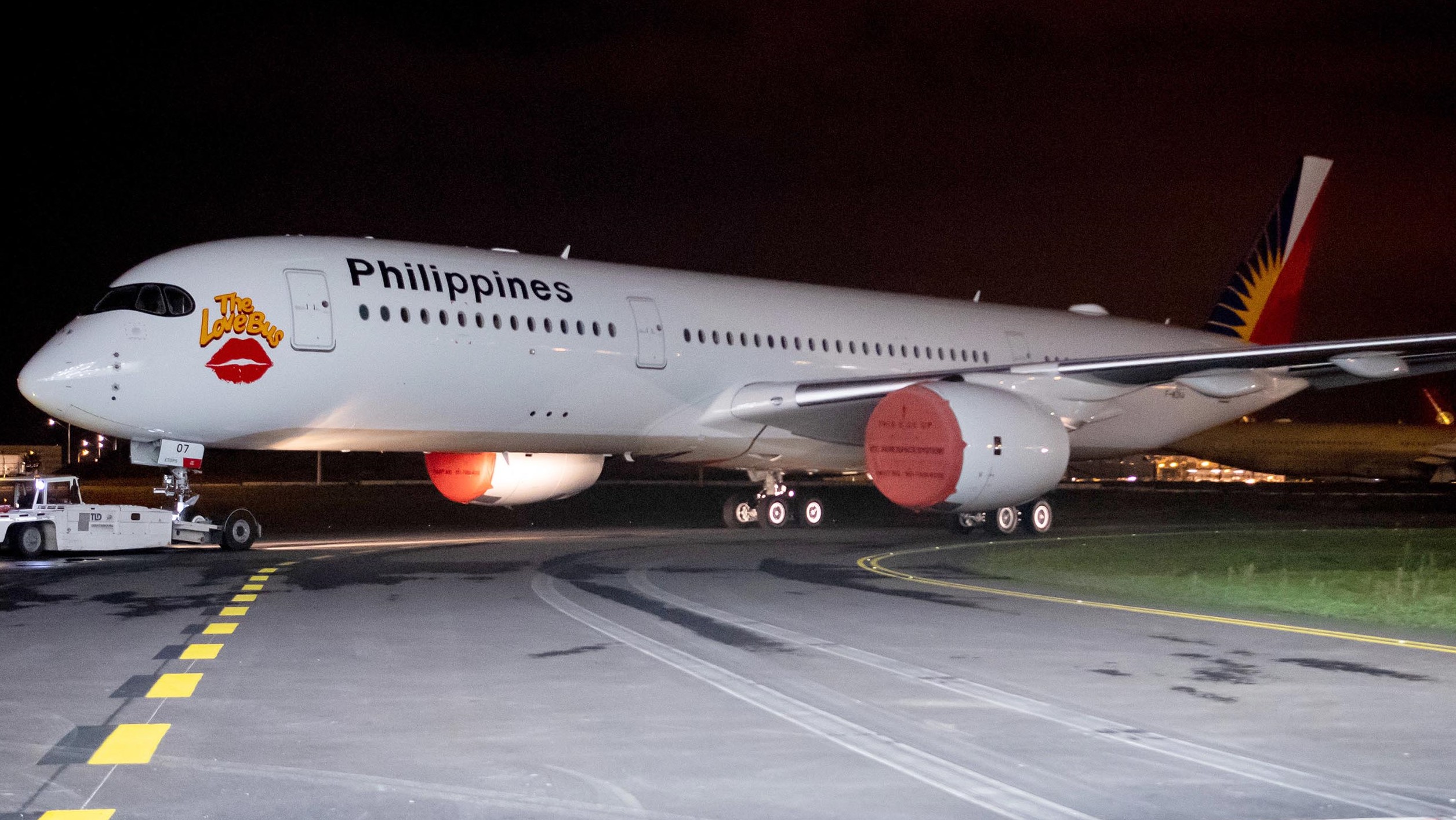 PAL's 5th A350: 'The Love Bus' | Inquirer Business