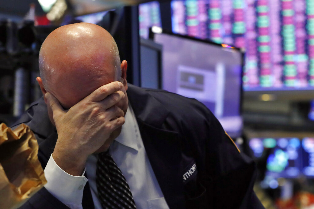 Worst day on Wall Street since 1987 as virus fears spread | Inquirer ...