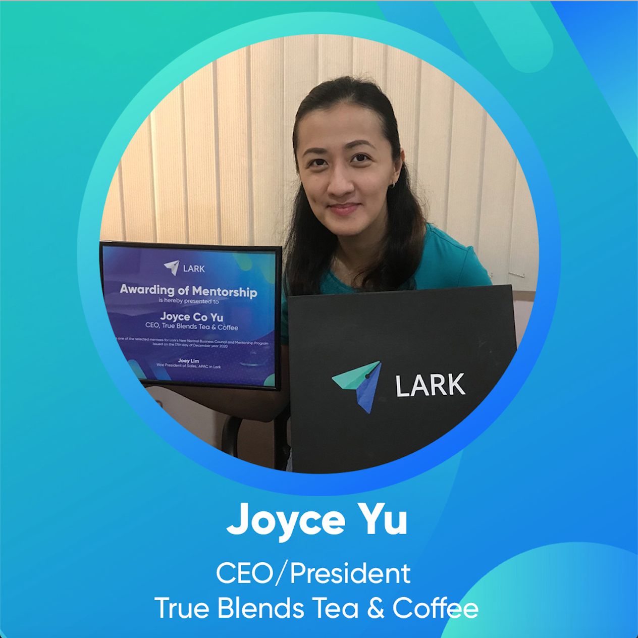 From cozy cafe to flourishing franchise - CEO Joyce Yu Larks her way to ...