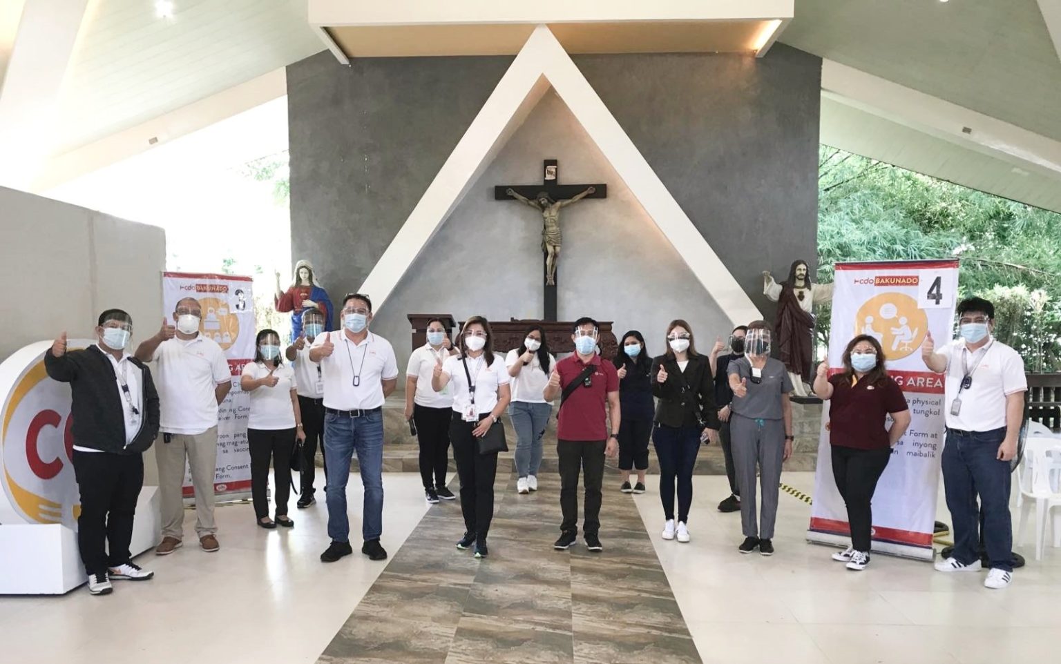 CDO Foodsphere, Inc. vaccinates its employees in its Malvar plant in ...