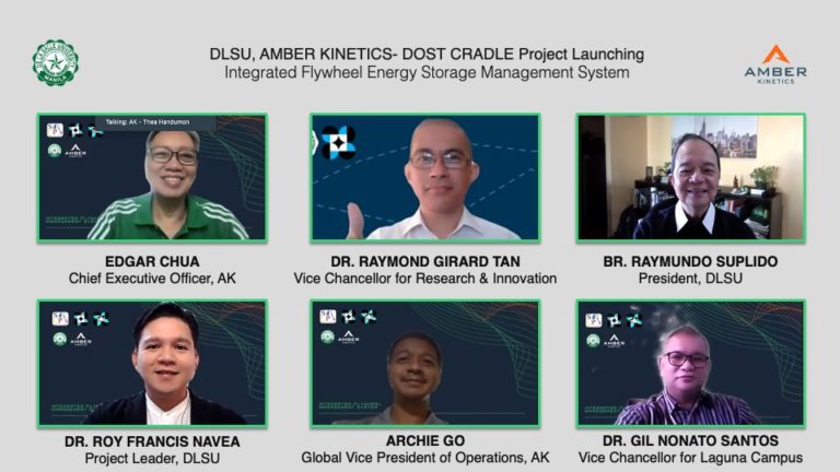 DLSU and Amber Kinetics launch Flywheel Energy Storage Management ...