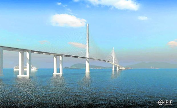 DPWH ramps up P175-B Bataan-Cavite Interlink Bridge work | Inquirer ...