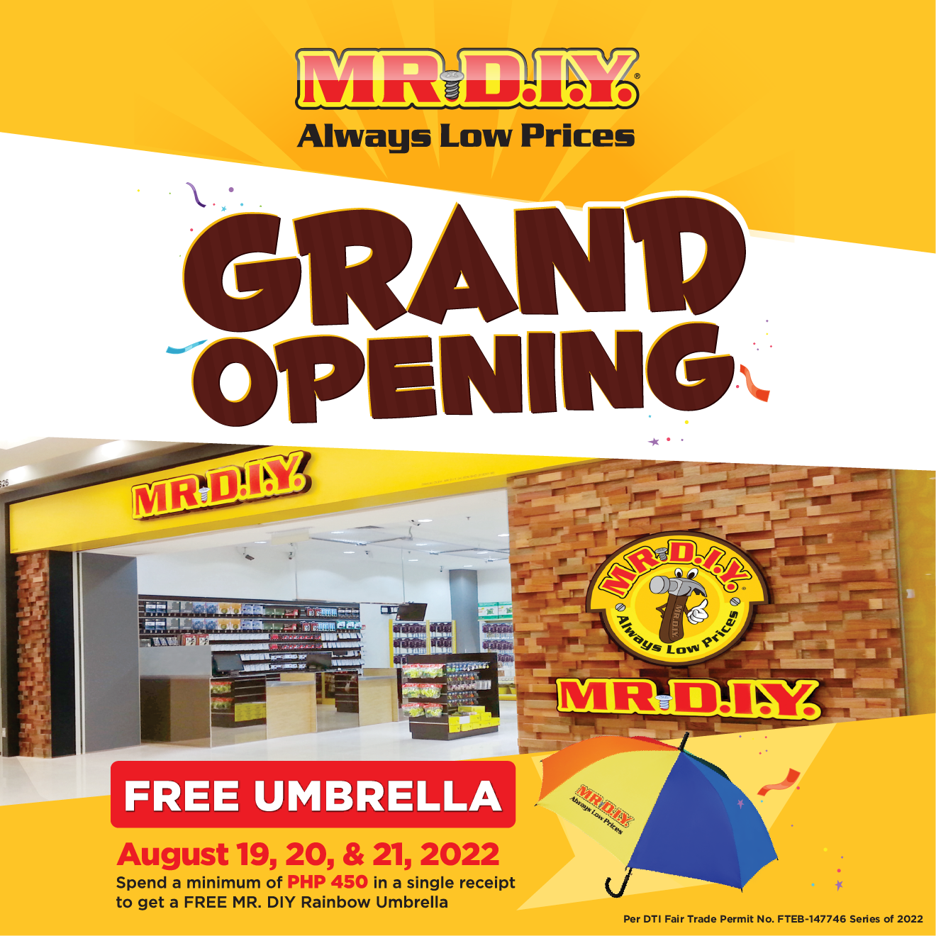 Experience more exciting promos and offers as MR.DIY opens 13 new ...