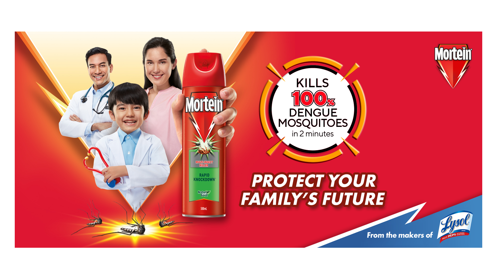 Mortein multi-insect killer, made by the #1 trusted disinfectant spray ...