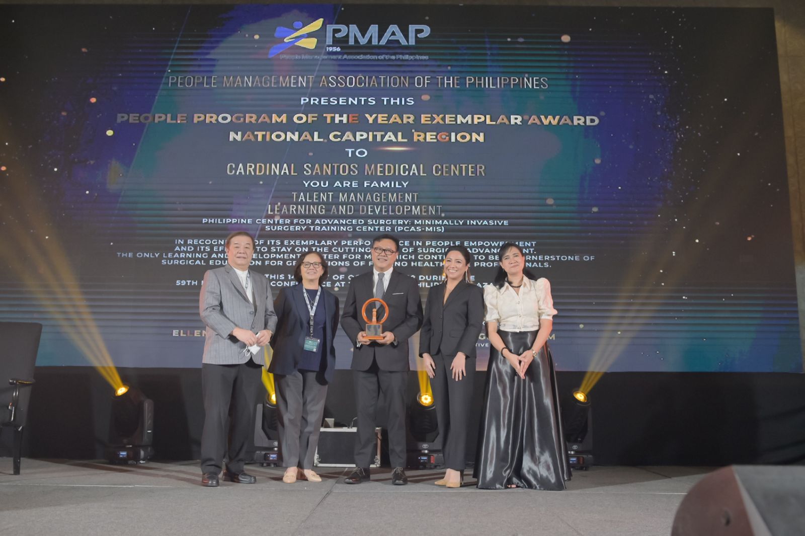 CSMC bags top award for MIS training program at PMAP Awards 2022