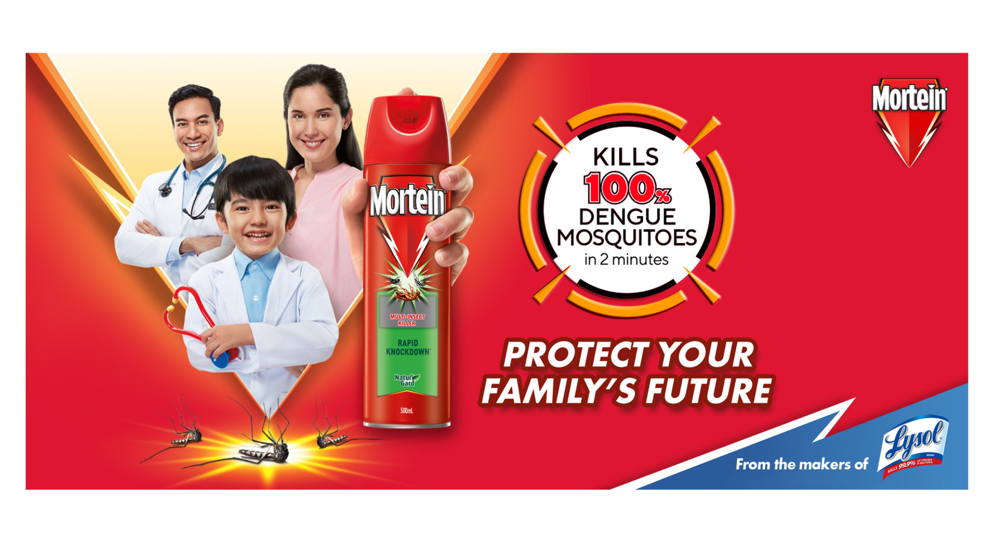 Mortein multi-insect killer, made by the #1 trusted disinfectant spray ...