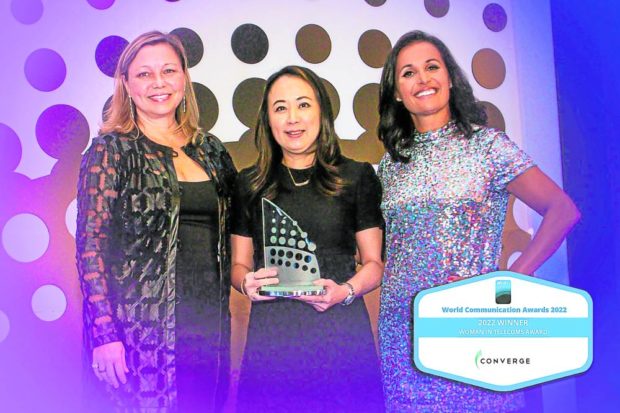 Grace Uy, Converge bag global telco awards | Inquirer Business