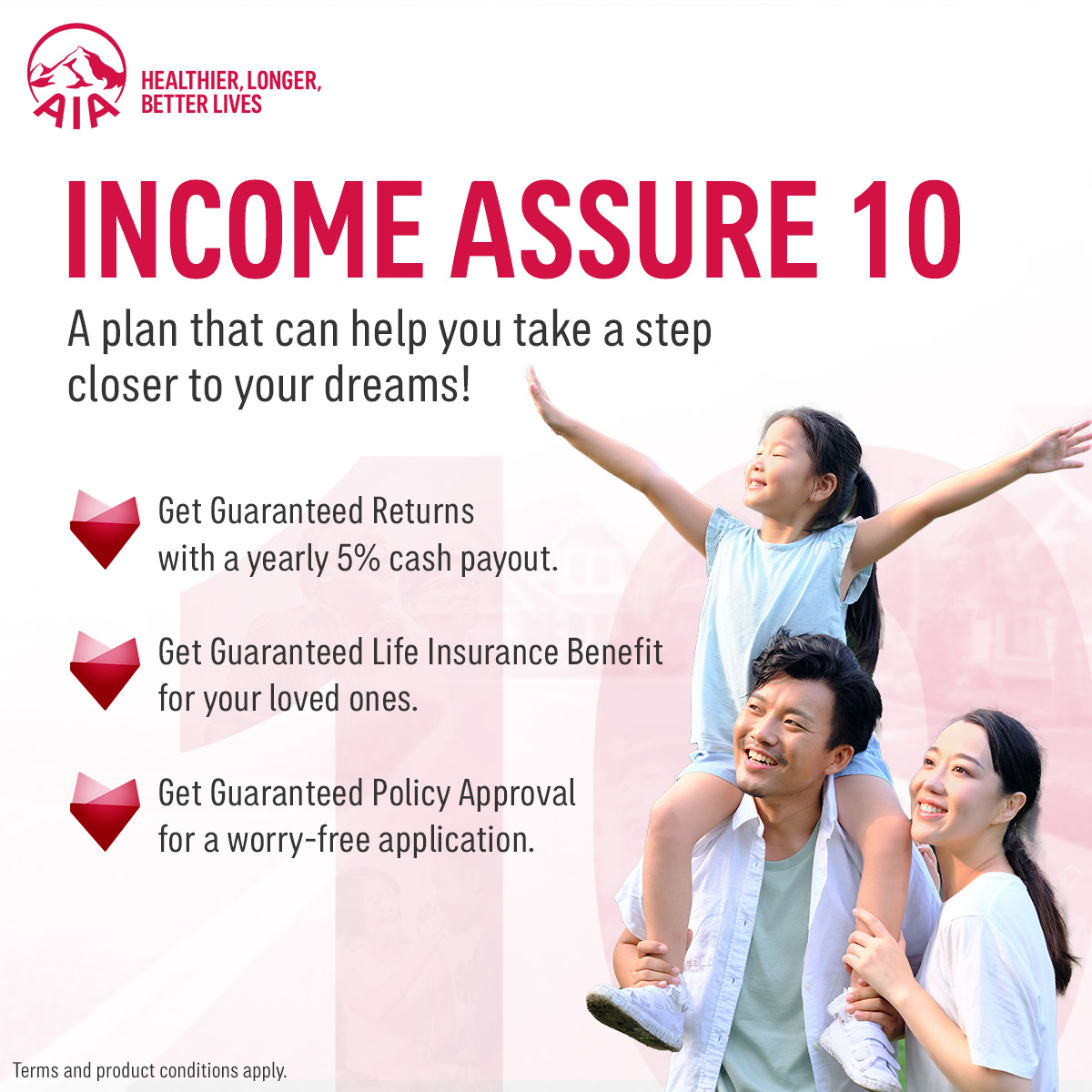 Be protected and get guaranteed returns with AIA Philippines' Income ...
