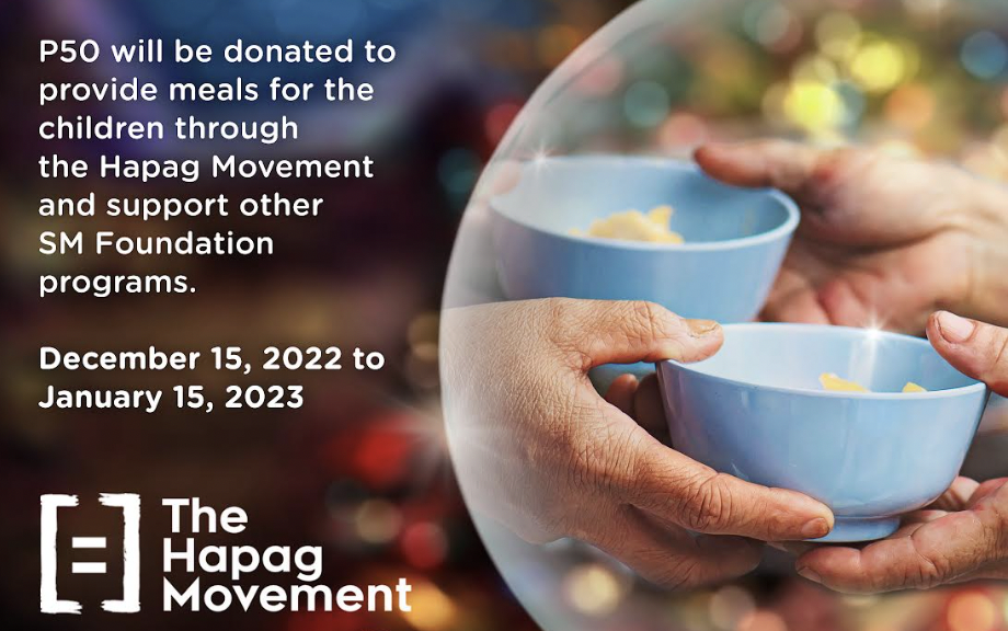 Globe, SM Advantage Card (SMAC) #UniteVsHunger, join hands for the ...