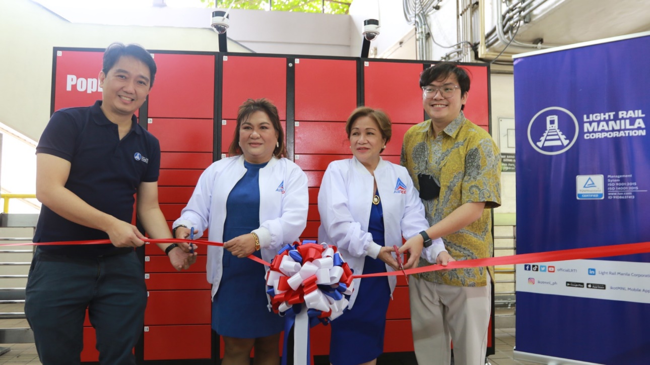 LRMC, Airspeed officially launch PopBox at LRT-1 stations | Inquirer ...