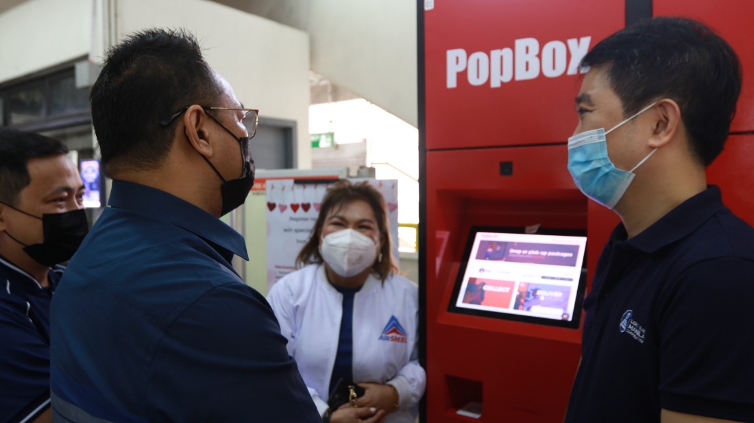 LRMC, Airspeed officially launch PopBox at LRT-1 stations | Inquirer ...