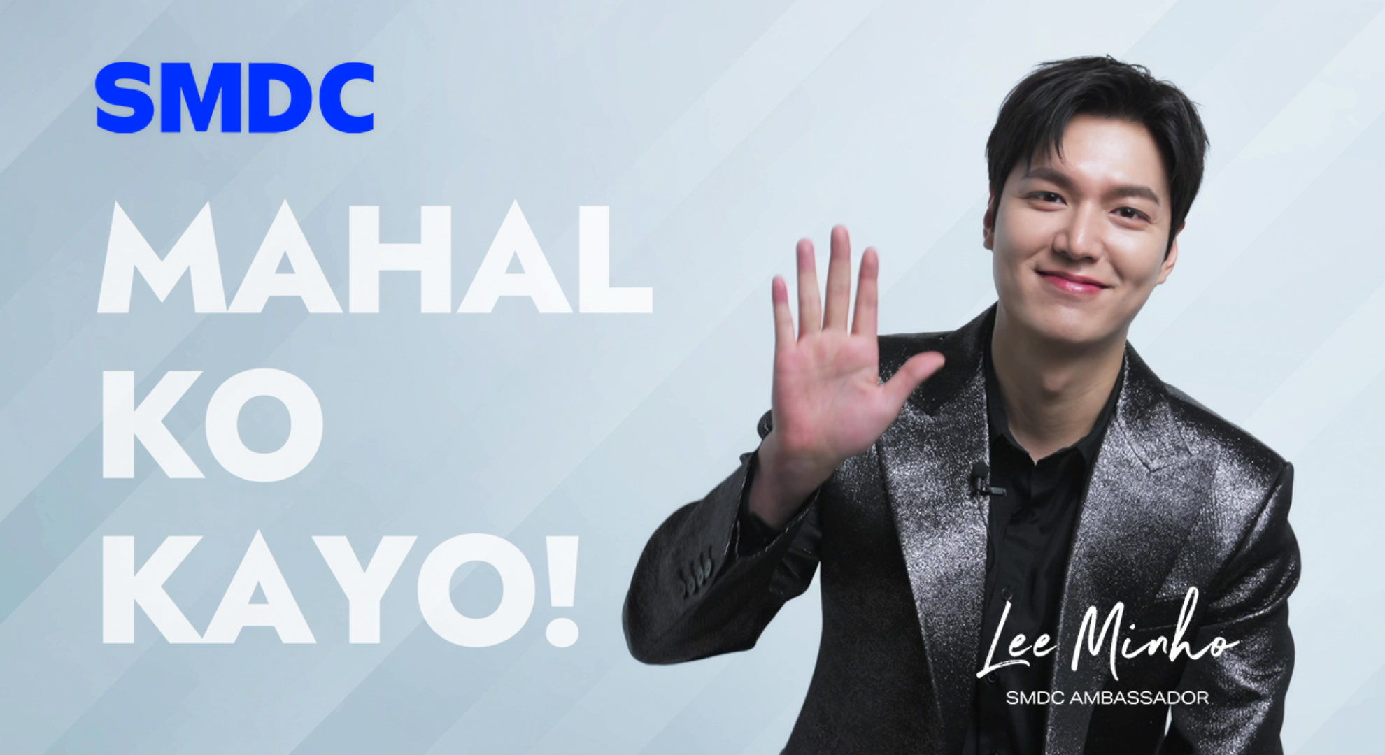 Lee Minho greets Filipinos as the newest addition to the SMDC family | Inquirer Business