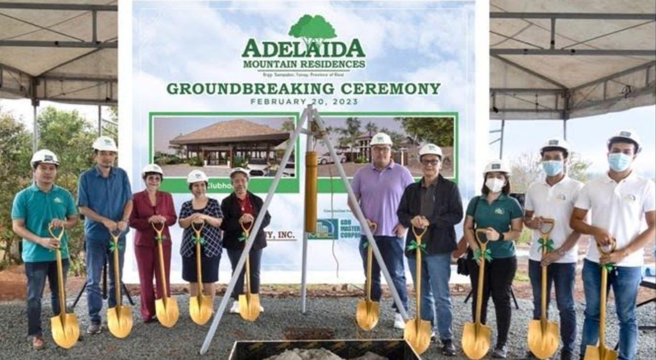 Groundbreaking event at Adelaida Mountain Residences: Where modern ...