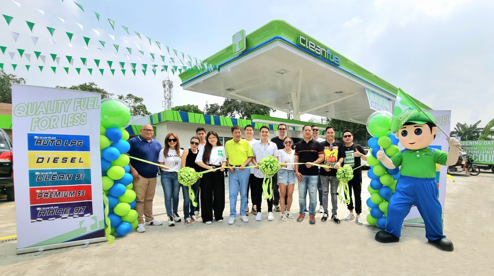 Newly open Cleanfuel Sauyo Novaliches ready to serve motorists