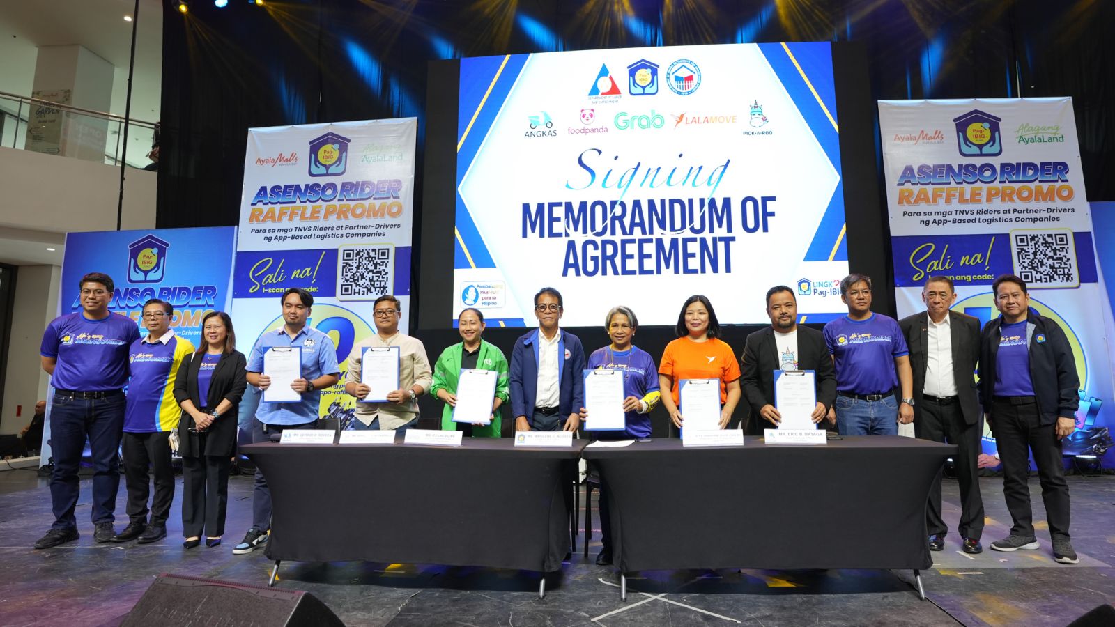 Pag-IBIG partners with top transport network & app-based courier companies