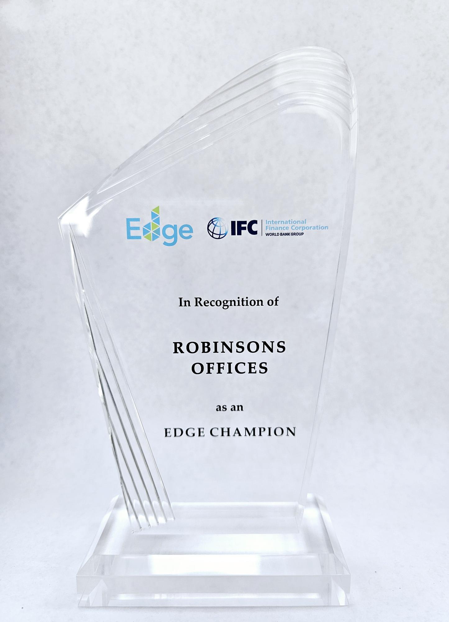 Robinsons Land’s RL Commercial REIT (RCR) emerges as an EDGE champion ...