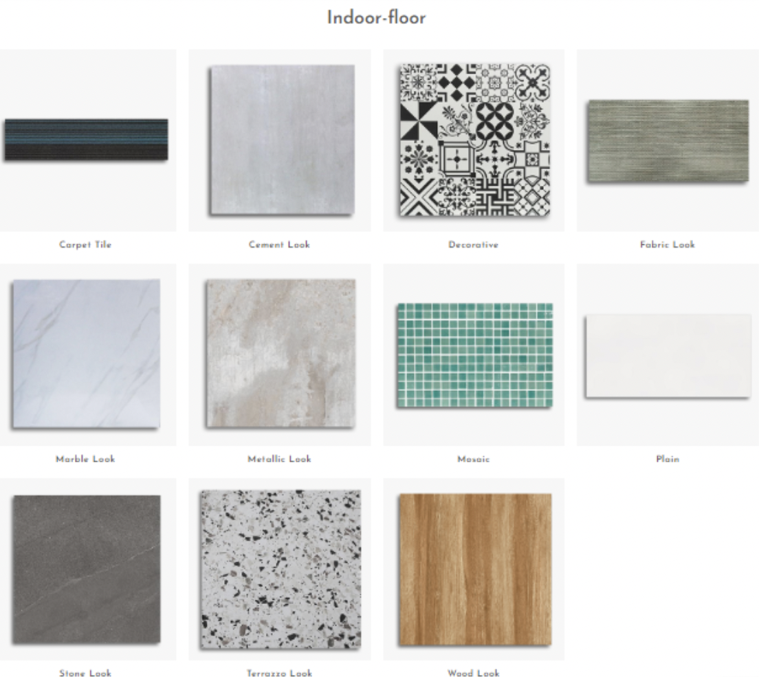 The right tile for the right vibe