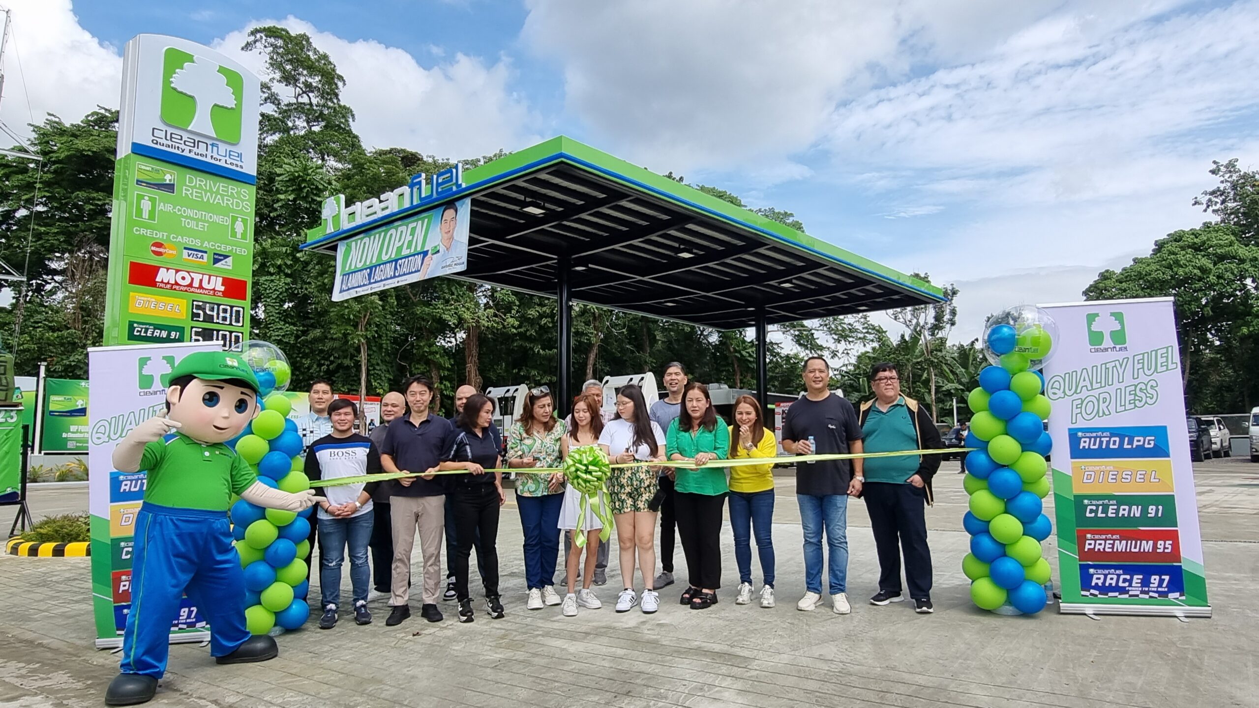 Cleanfuel expands retail network in Laguna, opens Alaminos Station