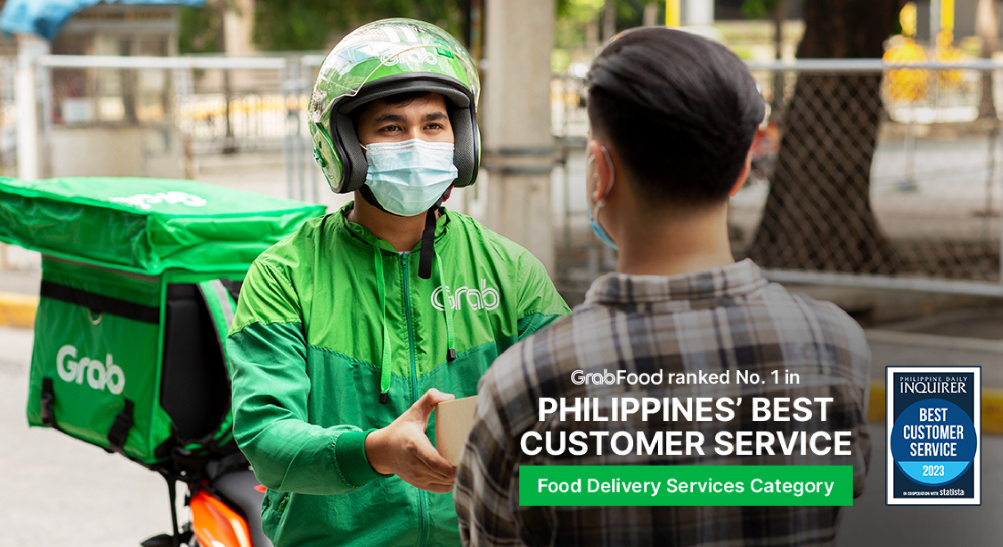 Grab Philippines hailed 2023 Best Customer Service in Food Delivery ...