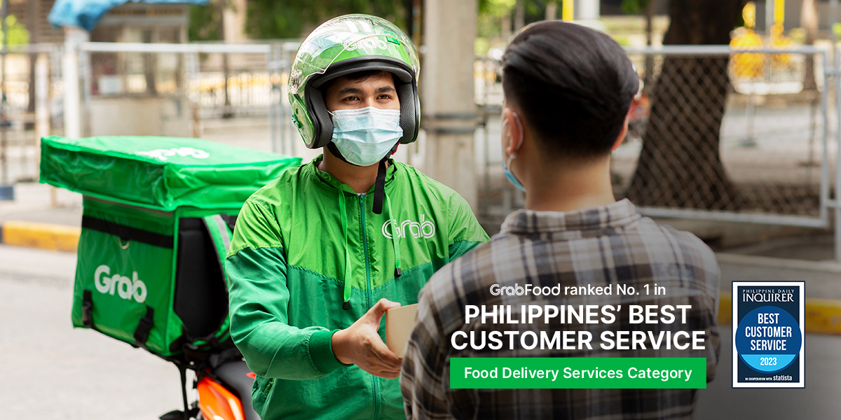 Grab Philippines hailed 2023 Best Customer Service in Food Delivery ...