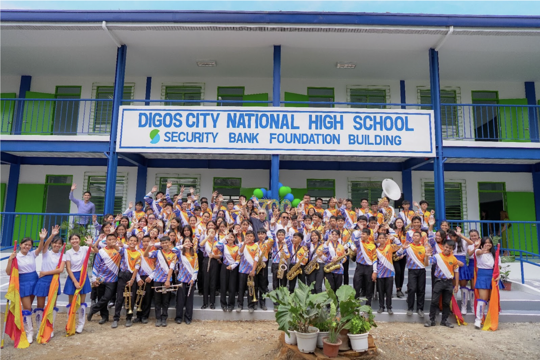Security Bank Foundation donates 700th classroom in Digos, Davao del Sur