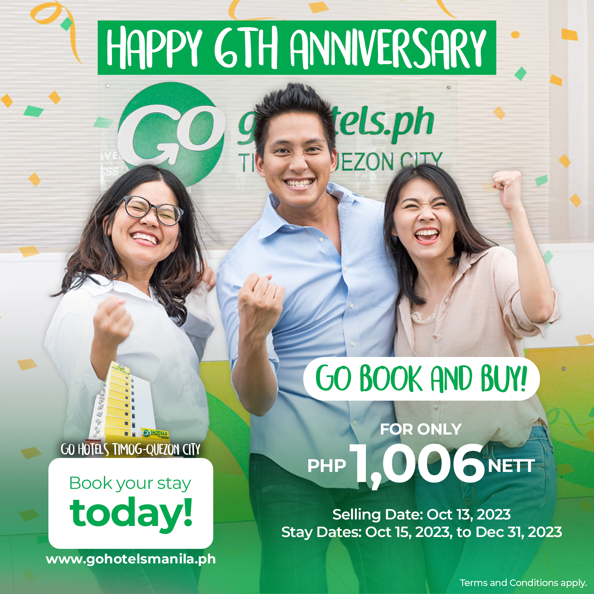 Go Hotels celebrates 6 years of affordable luxury with a heartfelt ...