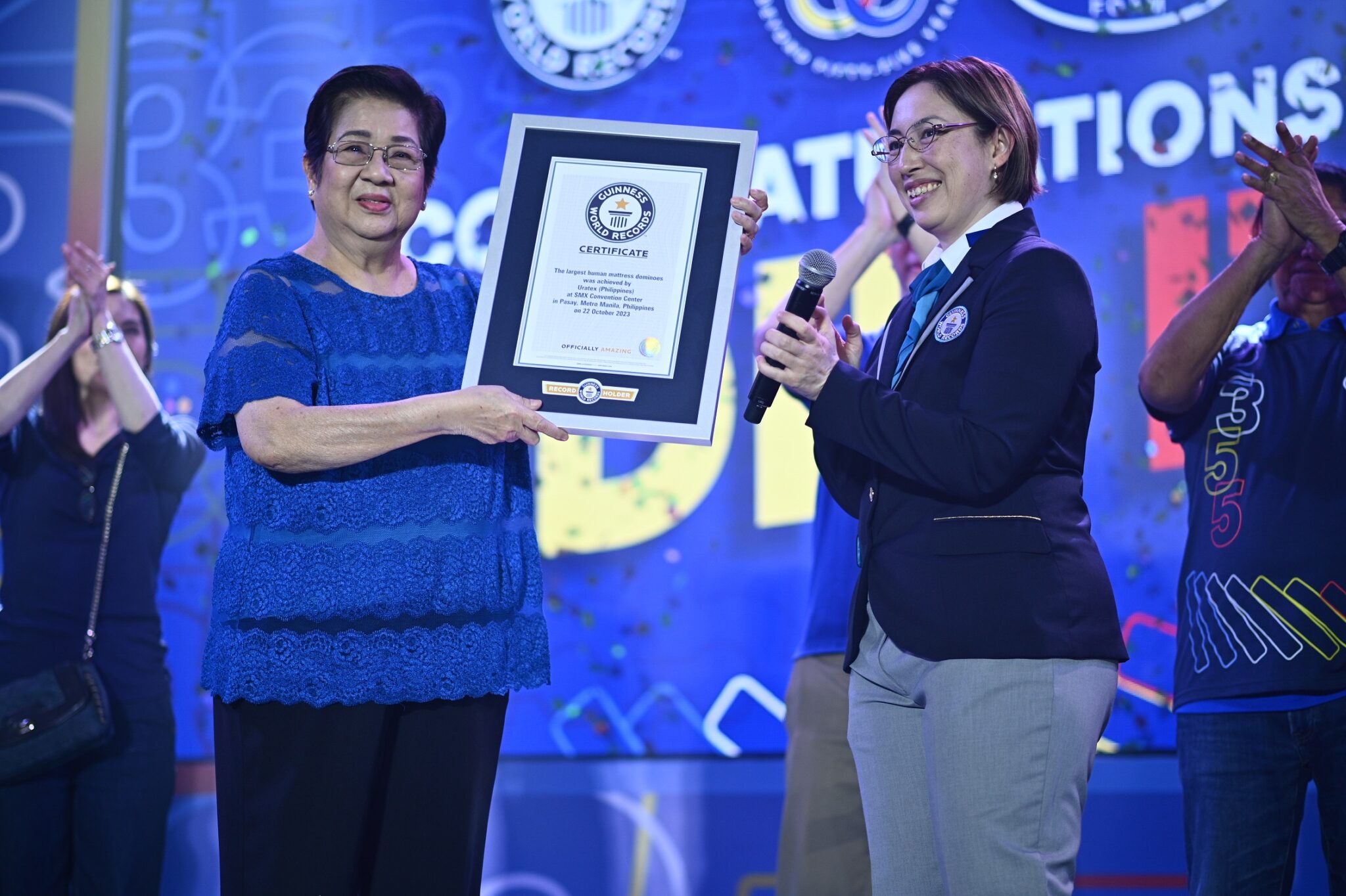 At 55: Uratex brings honor to PHL with new Guinness World Record