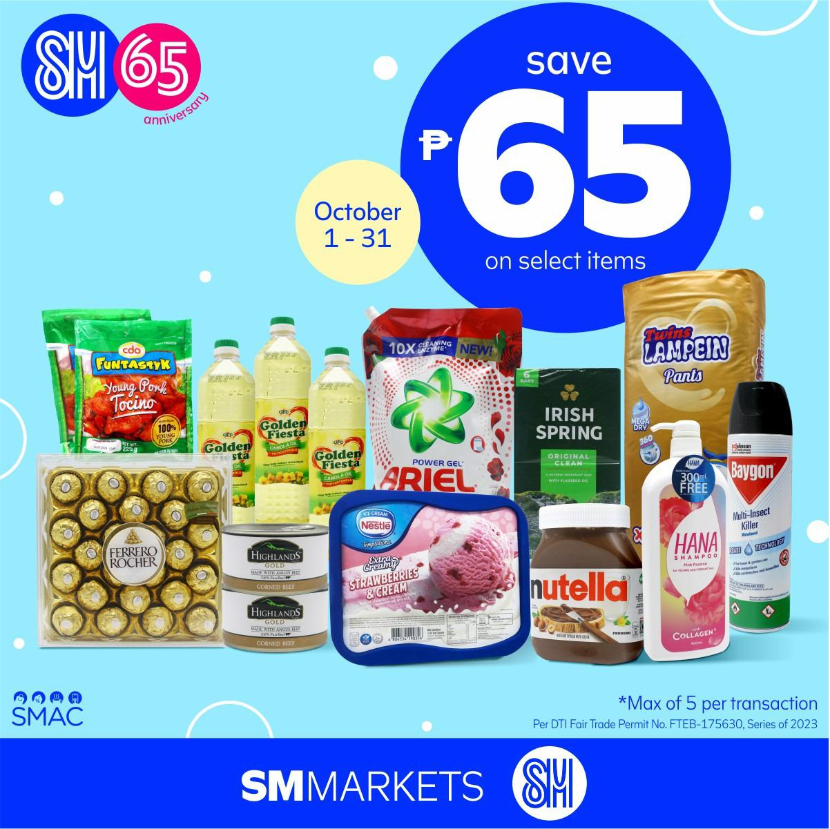 SM Markets celebrates anniversary with exciting promotions, including ...