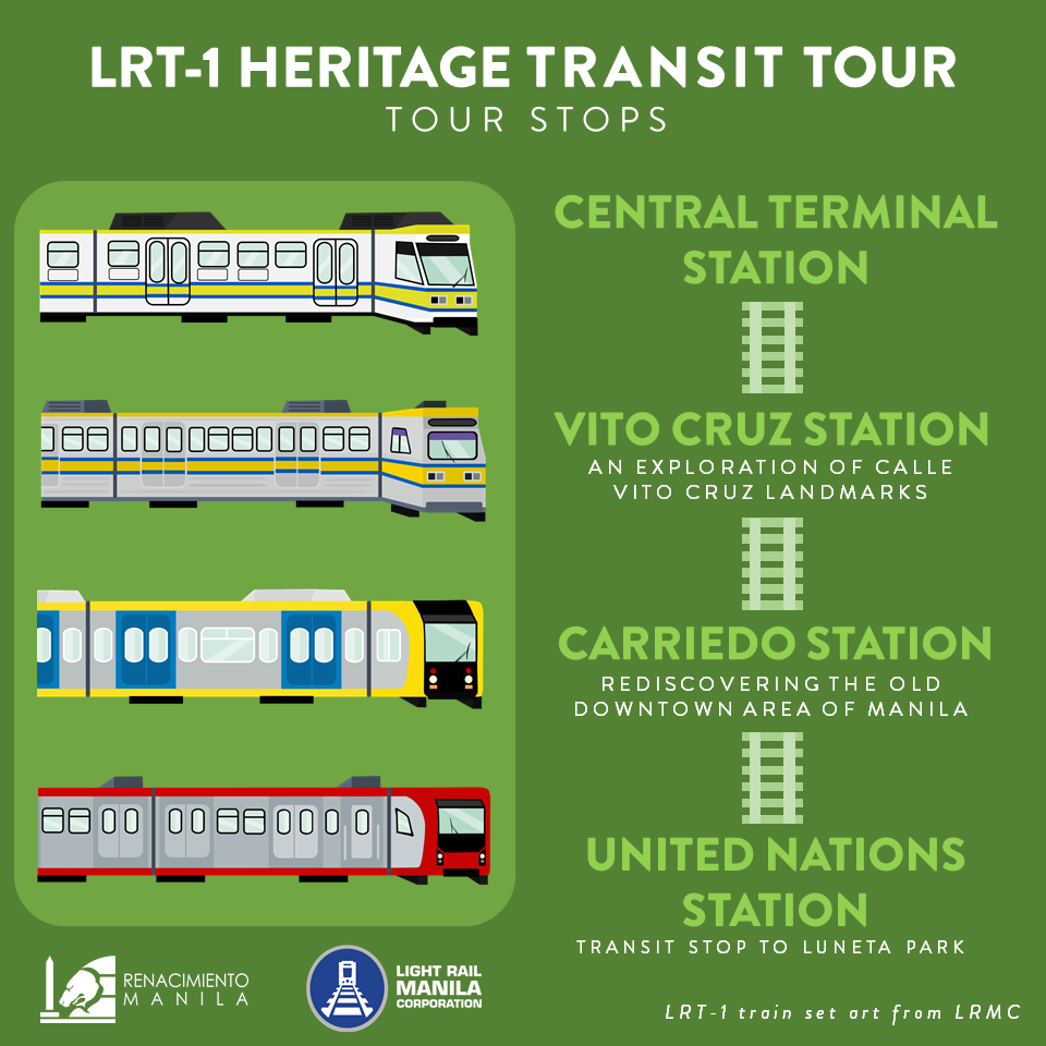 LRMC, Renacimiento Manila team up for LRT-1 Heritage Transit | Inquirer Business