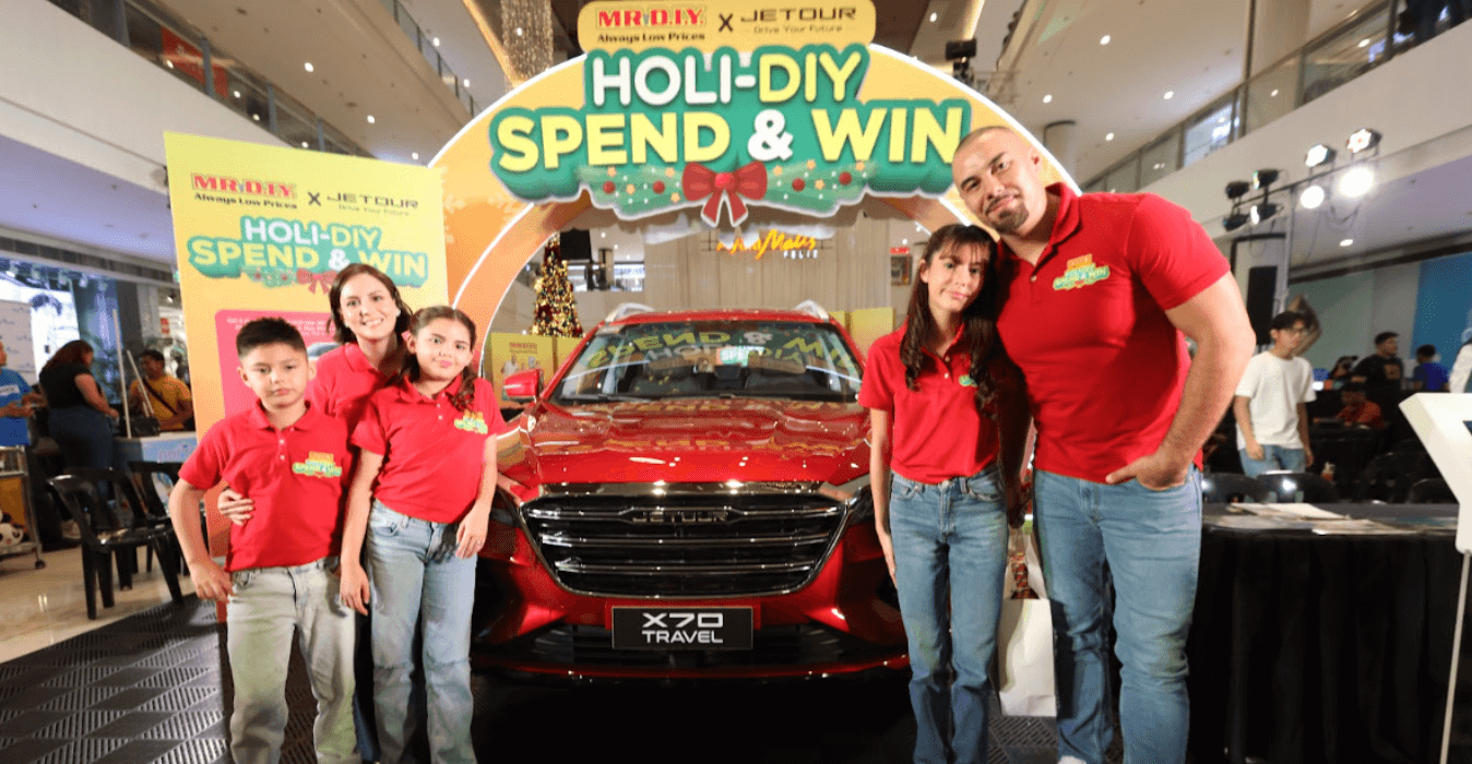 MR.DIY HOLI-DIY event shines bright with Team Kramer at Ayala Malls Feliz