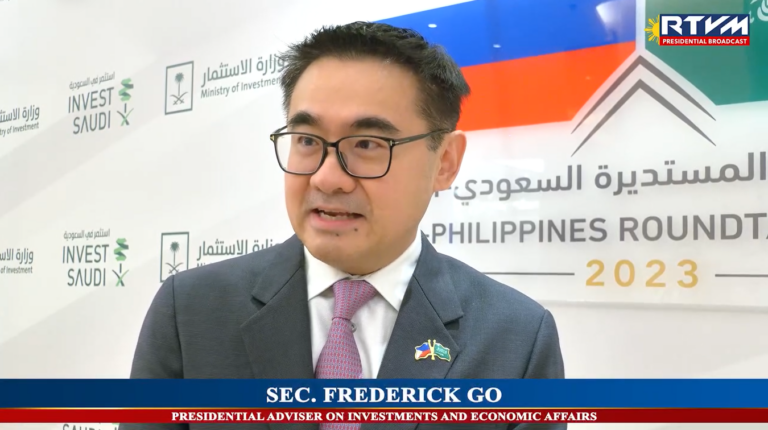 Economic czar Frederick Go off to the US for tariff dialogue