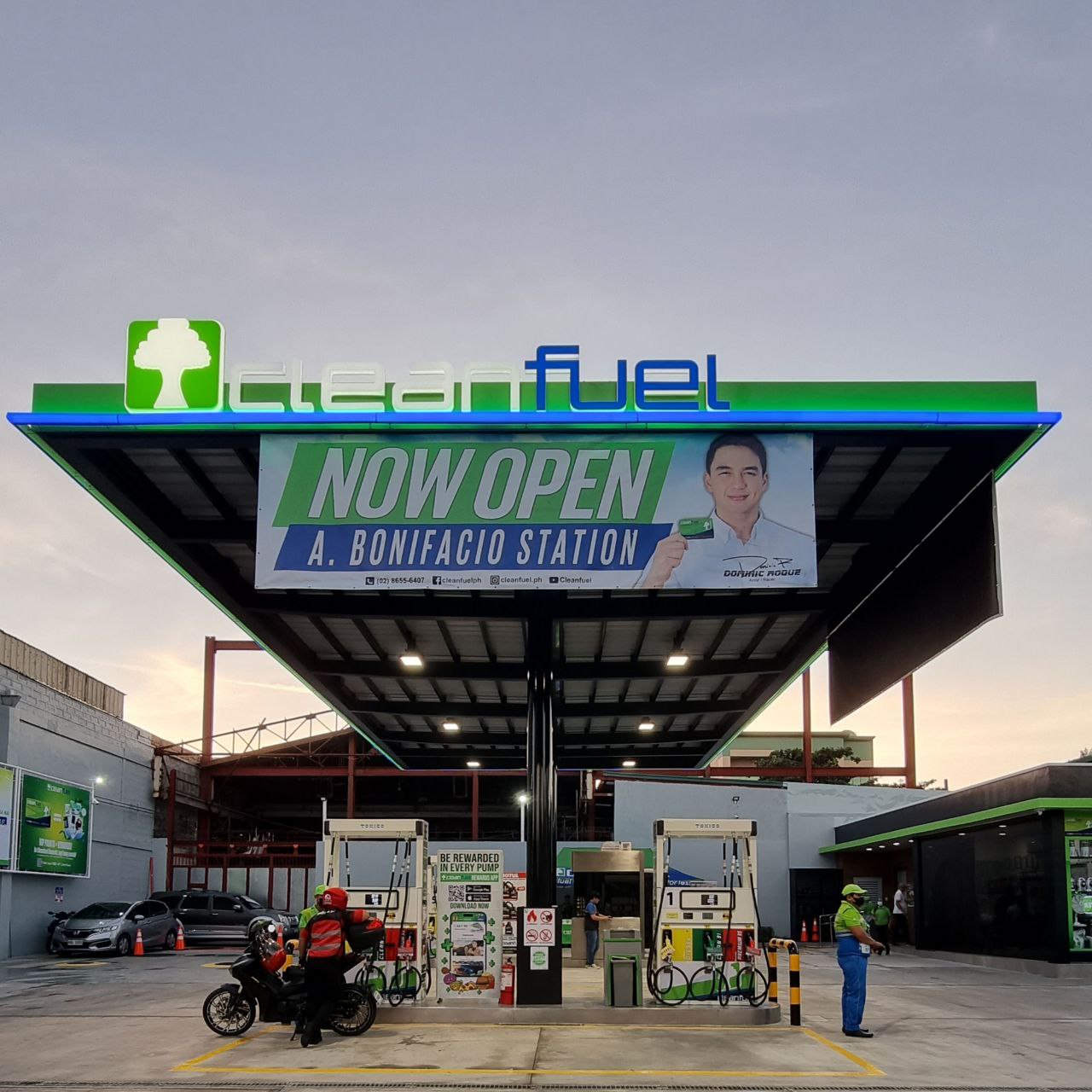 Cleanfuel inaugurates newest Retail Station in A. Bonifacio, Quezon ...