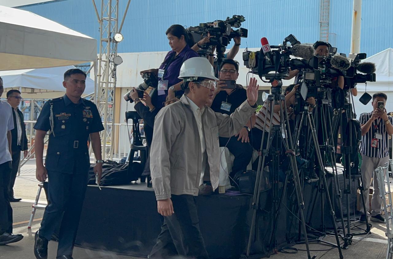 Marcos leads inauguration of JG Summit's petrochem complex