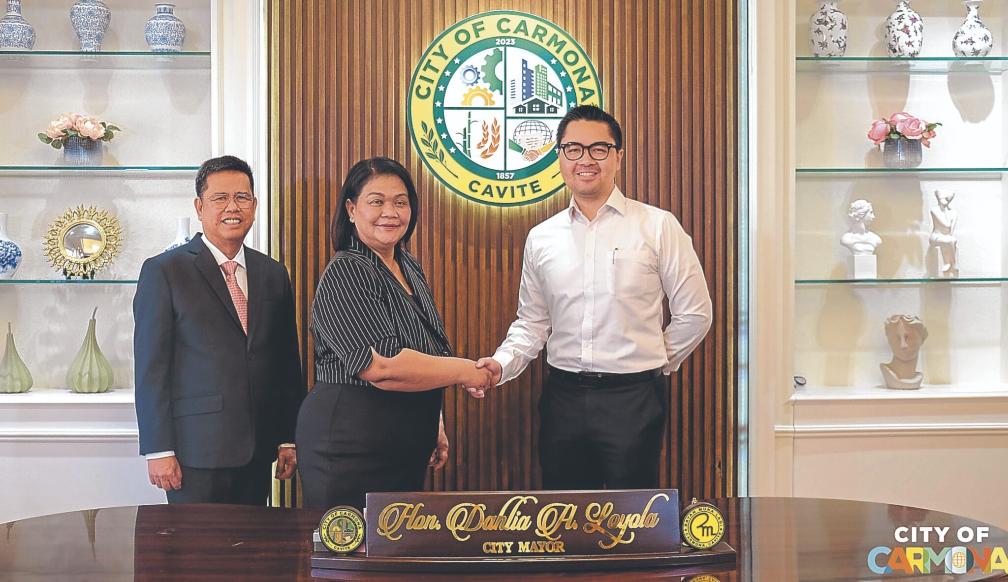 Carmona celebrates cityhood anniversary, lays grand plans