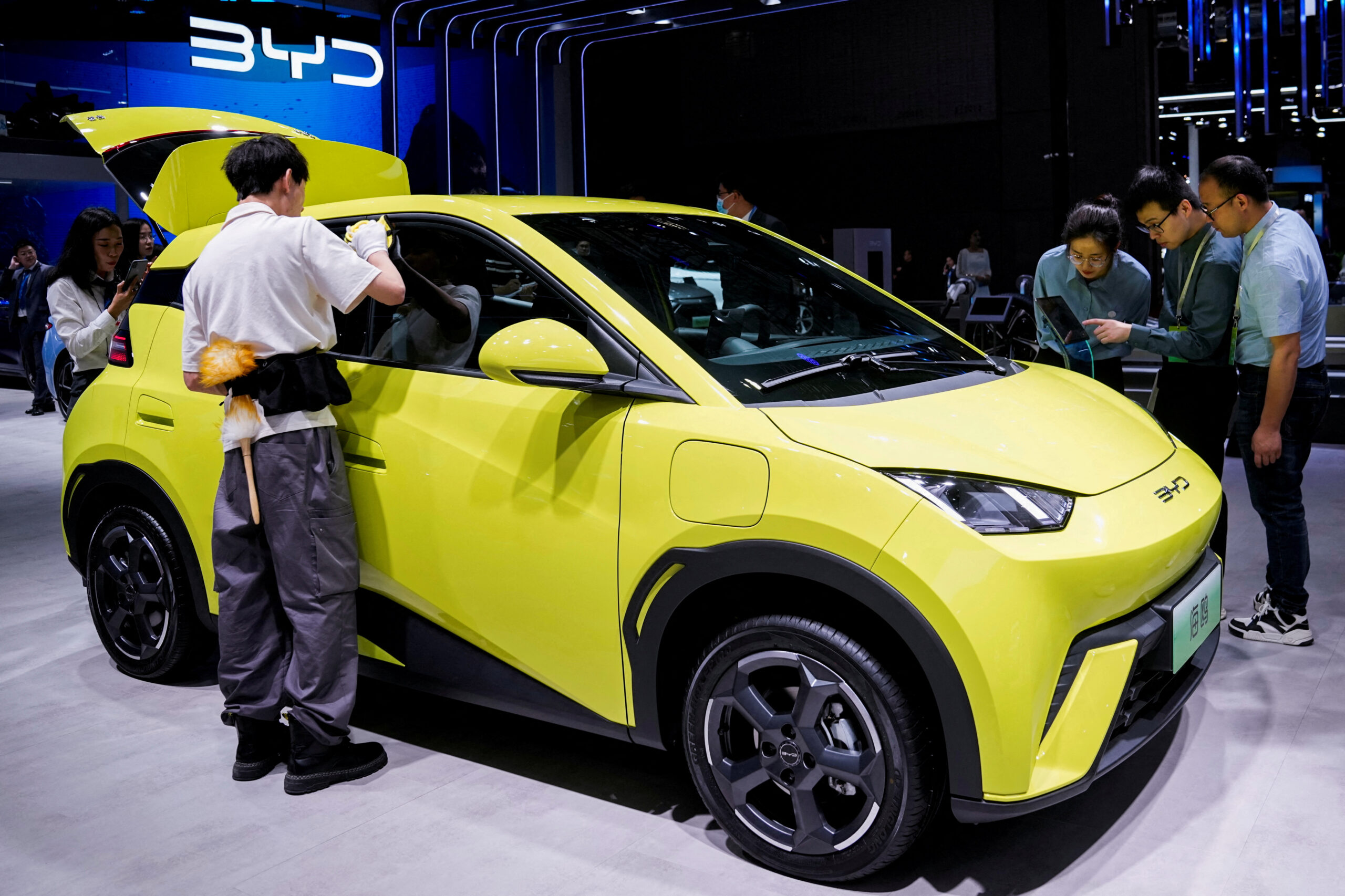 BYD deepens China price war by cutting price of its cheapest e-car