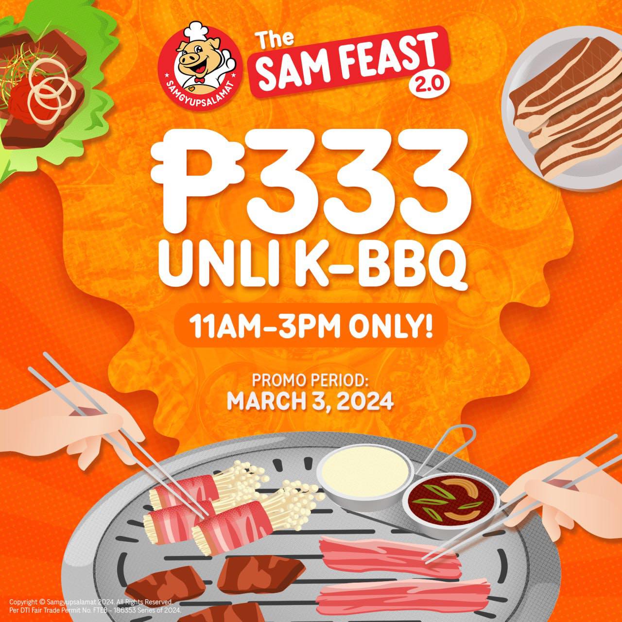 3.3 Samgyupsalamat Day: A testament to authentic korean samgyupsal in ...