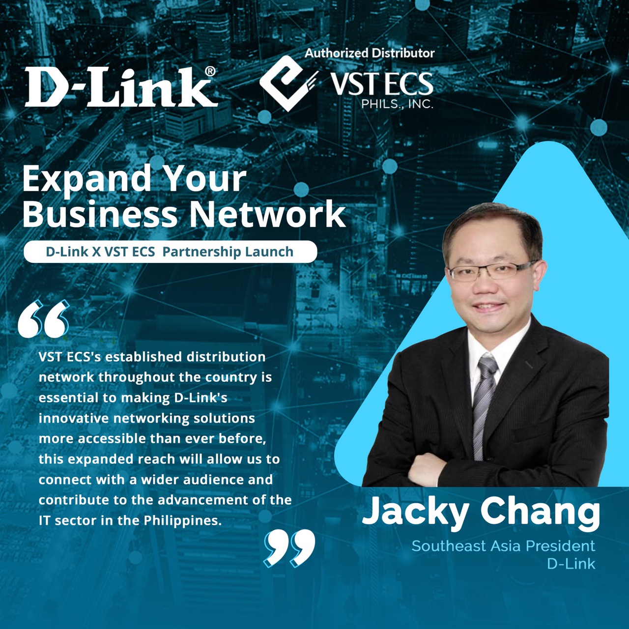 D-Link partners with VST ECS to drive innovation | Inquirer Business