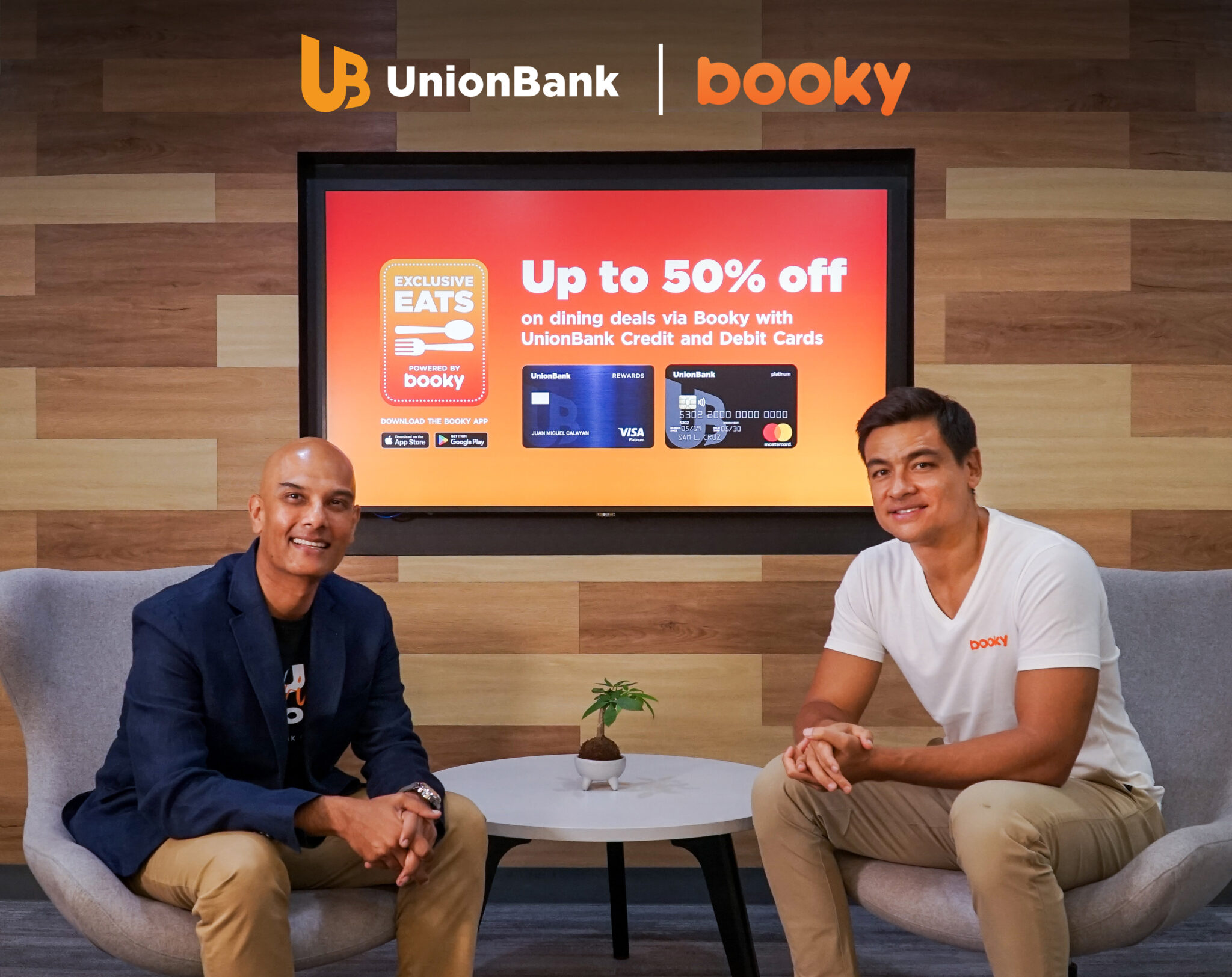 UnionBank and Booky team up to launch 'Exclusive Eats'