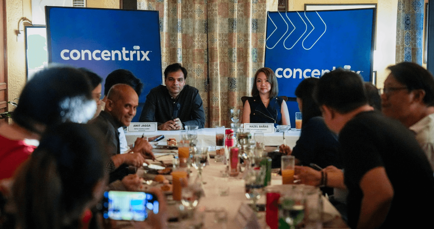 Concentrix unveils new brand in drone show at Family Day Concert