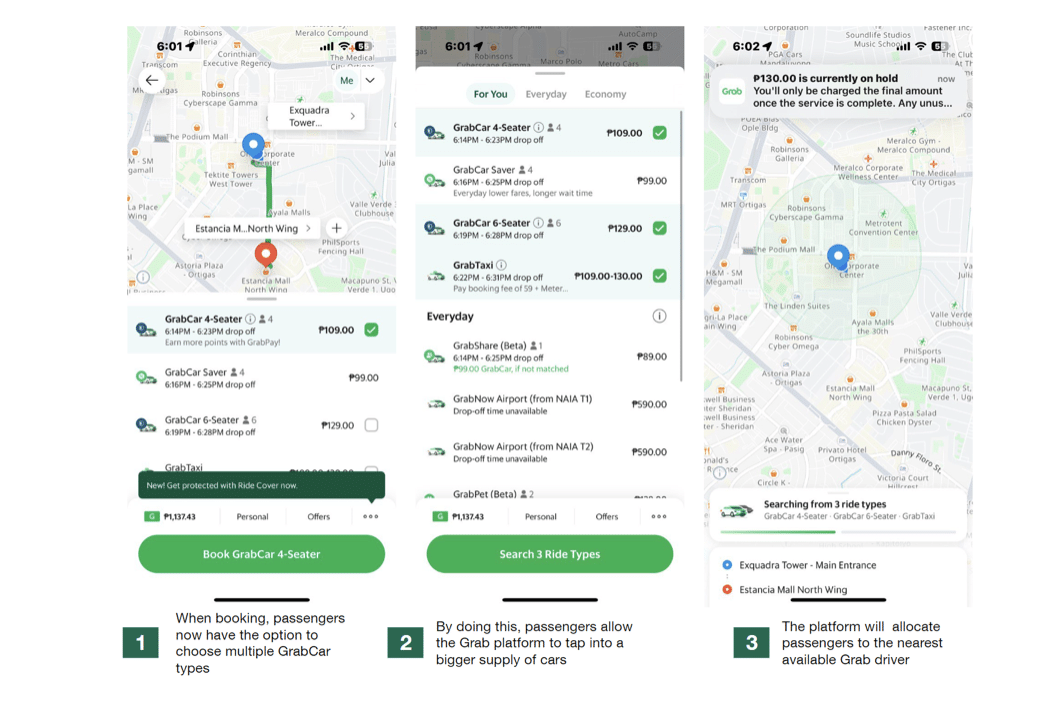 GrabCar rolls out improved booking reliability