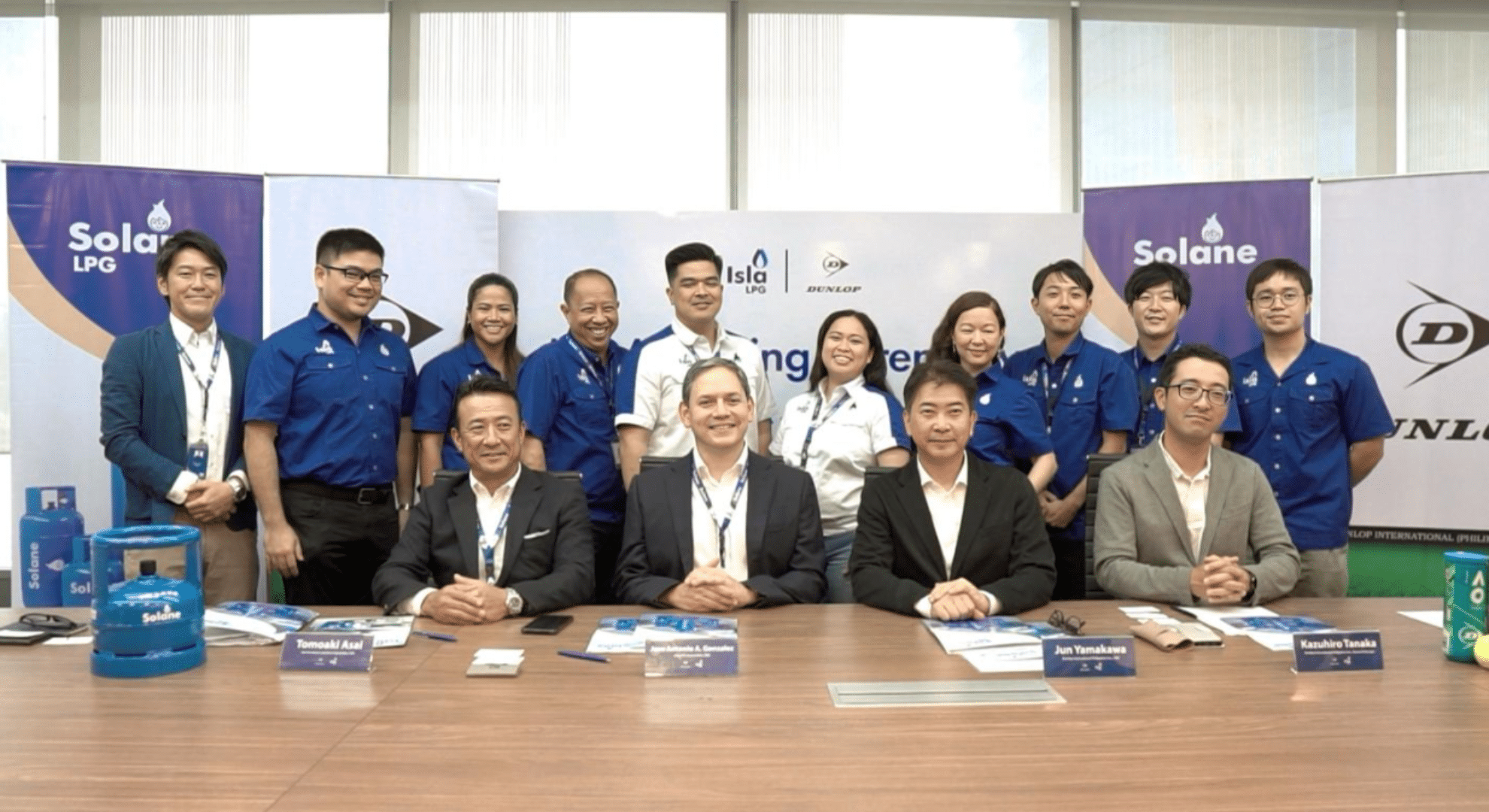 Dunlop International Philippines partners with Isla LPG Corp to Reduce Carbon Emissions ...