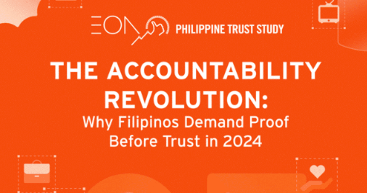 The accountability revolution: Filipinos demand proof before trust