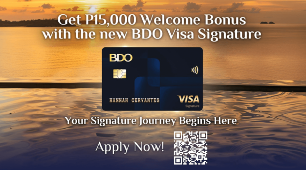 Travel the world with the new BDO Visa Signature Card