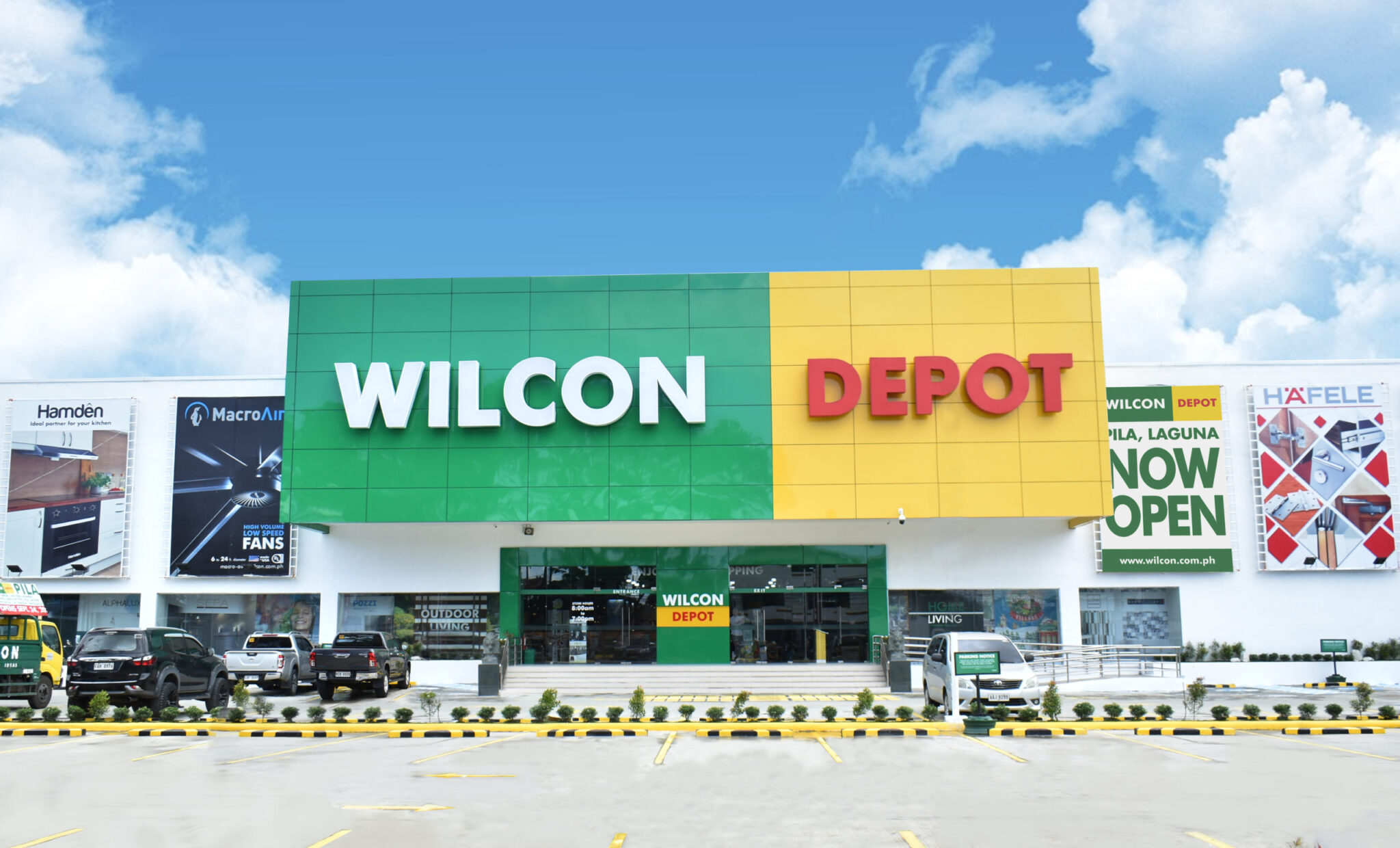 NETWORK EXPANSION This store in Pila, Laguna opened in 2021. Wilcon ...