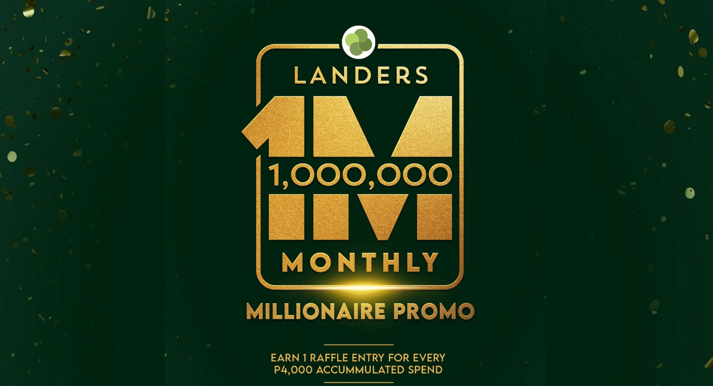 Landers at 9: Win ₱1M monthly in its biggest raffle of the year