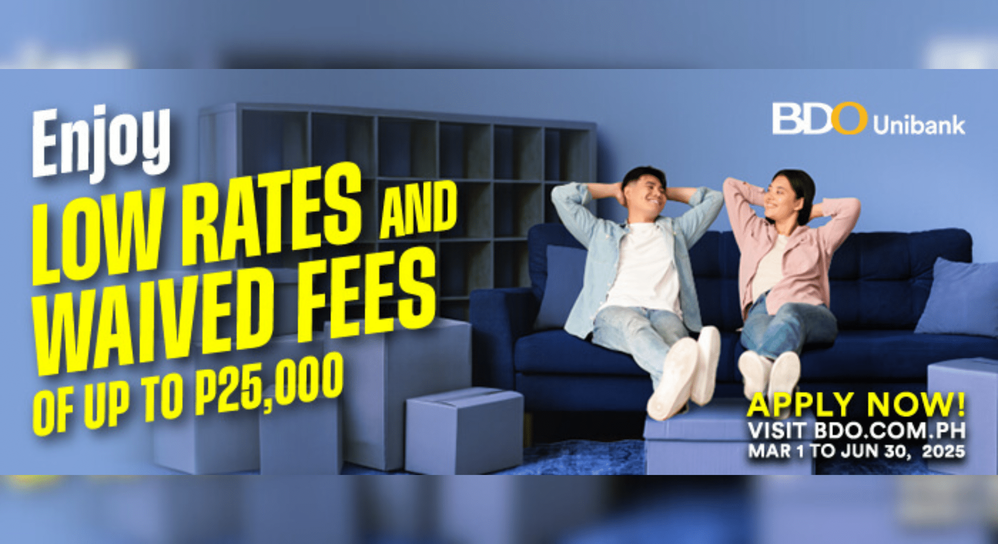 Own a home without the stress with BDO Home Loan’s online promo