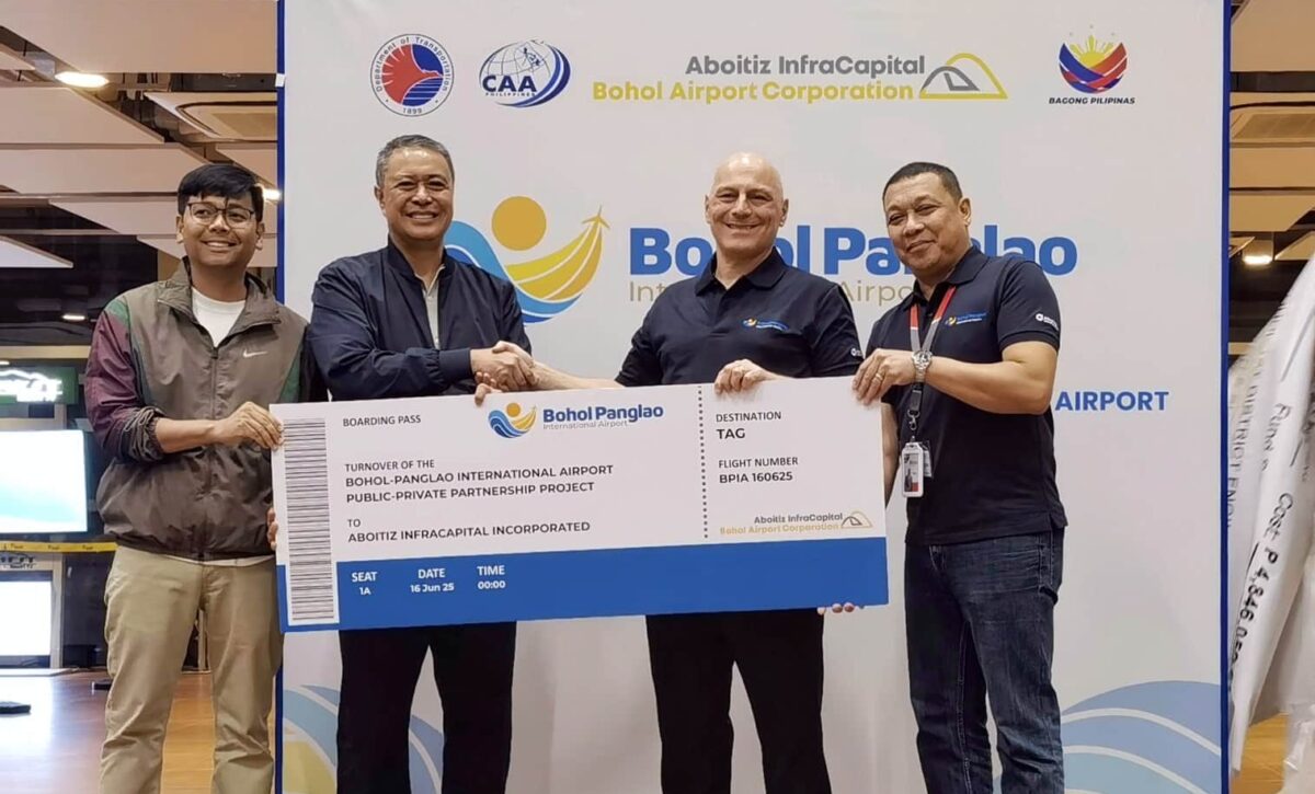Aboitiz takes over Bohol-Panglao International Airport