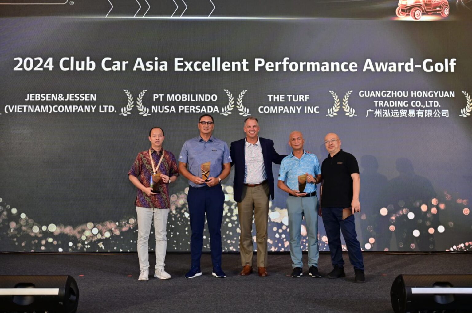 The Turf Company receives 2024 Excellent Performance Award (Golf) from ...